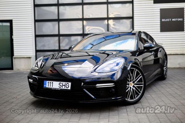 Black Porsche Panamera 2016 in Tallinn, with an engine capacity of 4.00 L and mileage of 147 thousand km for 58900 €, photo 2 on AUTOMOTO.COM.LV