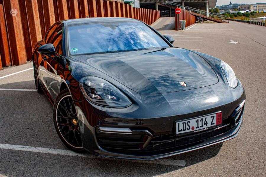 Melns Porsche Panamera 2017 Kauņa, ar dzinēja tilpumu 3.00 L un nobraukumu 106 tūkst. km par 44000 €, foto 16 vietnē AUTOMOTO.COM.LV