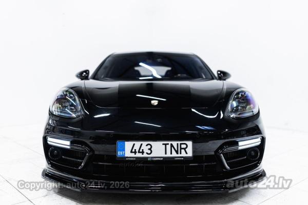 Black Porsche Panamera 2017 in Tallinn, with an engine capacity of 4.00 L and mileage of 97 thousand km for 78900 €, photo 2 on AUTOMOTO.COM.LV