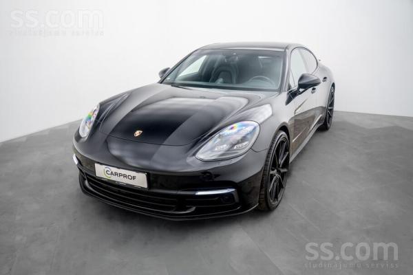 Black Porsche Panamera 2017 in Tallinn, with an engine capacity of 2.90 L and mileage of 160 thousand km for 48899 €, photo 1 on AUTOMOTO.COM.LV