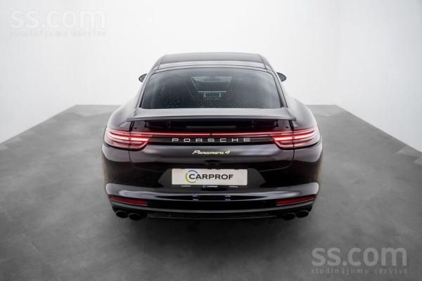 Black Porsche Panamera 2017 in Tallinn, with an engine capacity of 2.90 L and mileage of 160 thousand km for 48899 €, photo 6 on AUTOMOTO.COM.LV