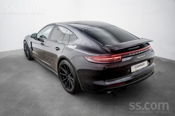 Black Porsche Panamera 2017 in Tallinn, with an engine capacity of 2.90 L and mileage of 160 thousand km for 48899 €, photo 7 on AUTOMOTO.COM.LV