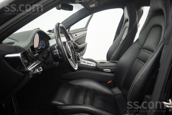 Black Porsche Panamera 2017 in Tallinn, with an engine capacity of 2.90 L and mileage of 160 thousand km for 48899 €, photo 9 on AUTOMOTO.COM.LV