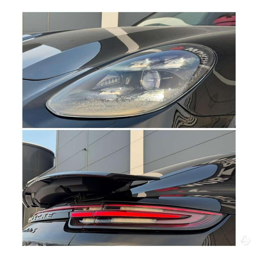 Black Porsche Panamera 2018 in Vilnius, with an engine capacity of 4.00 L and mileage of 64 thousand km for 66500 €, photo 12 on AUTOMOTO.COM.LV