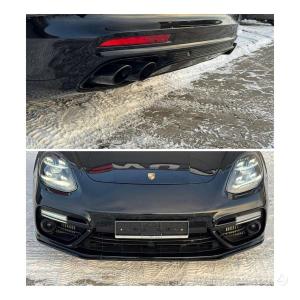 Black Porsche Panamera 2018 in Vilnius, with an engine capacity of 4.00 L and mileage of 64 thousand km for 66500 €, photo 15 on AUTOMOTO.COM.LV