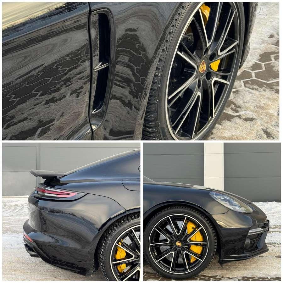 Black Porsche Panamera 2018 in Vilnius, with an engine capacity of 4.00 L and mileage of 64 thousand km for 66500 €, photo 18 on AUTOMOTO.COM.LV