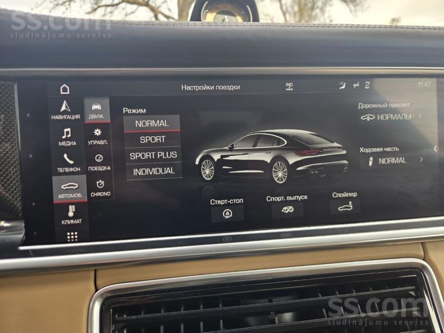 Melns Porsche Panamera 2018 Rīga, ar dzinēja tilpumu 2.90 L un nobraukumu 159 tūkst. km par 50500 €, foto 9 vietnē AUTOMOTO.COM.LV