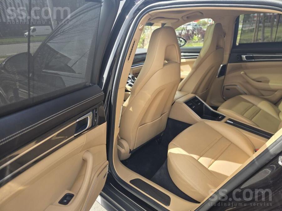Melns Porsche Panamera 2018 Rīga, ar dzinēja tilpumu 2.90 L un nobraukumu 159 tūkst. km par 50500 €, foto 13 vietnē AUTOMOTO.COM.LV