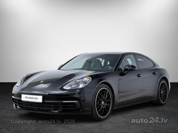 Black Porsche Panamera 2020 in Tallinn, with an engine capacity of 2.90 L and mileage of 100 thousand km for 56000 €, photo 1 on AUTOMOTO.COM.LV