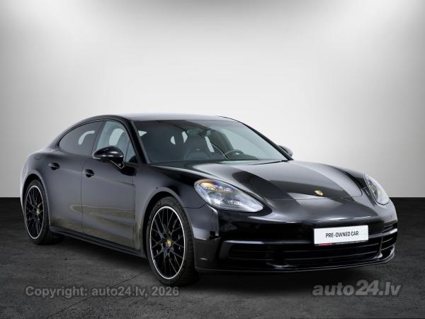 Black Porsche Panamera 2020 in Tallinn, with an engine capacity of 2.90 L and mileage of 100 thousand km for 56000 €, photo 3 on AUTOMOTO.COM.LV