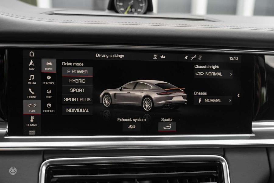 Melns Porsche Panamera 2021 Viļņa, ar dzinēja tilpumu 3.00 L un nobraukumu 68 tūkst. km par 75000 €, foto 32 vietnē AUTOMOTO.COM.LV