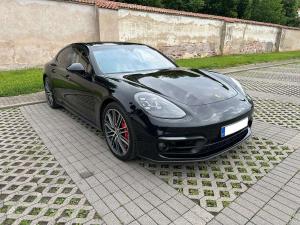 Black Porsche Panamera 2021 in Kaunas, with an engine capacity of 2.89 L and mileage of 84 thousand km for 84900 €, photo  on AUTOMOTO.COM.LV