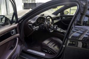 Black Porsche Panamera 2021 in Vilnius, with an engine capacity of 2.89 L and mileage of 170 thousand km for 57900 €, photo 20 on AUTOMOTO.COM.LV