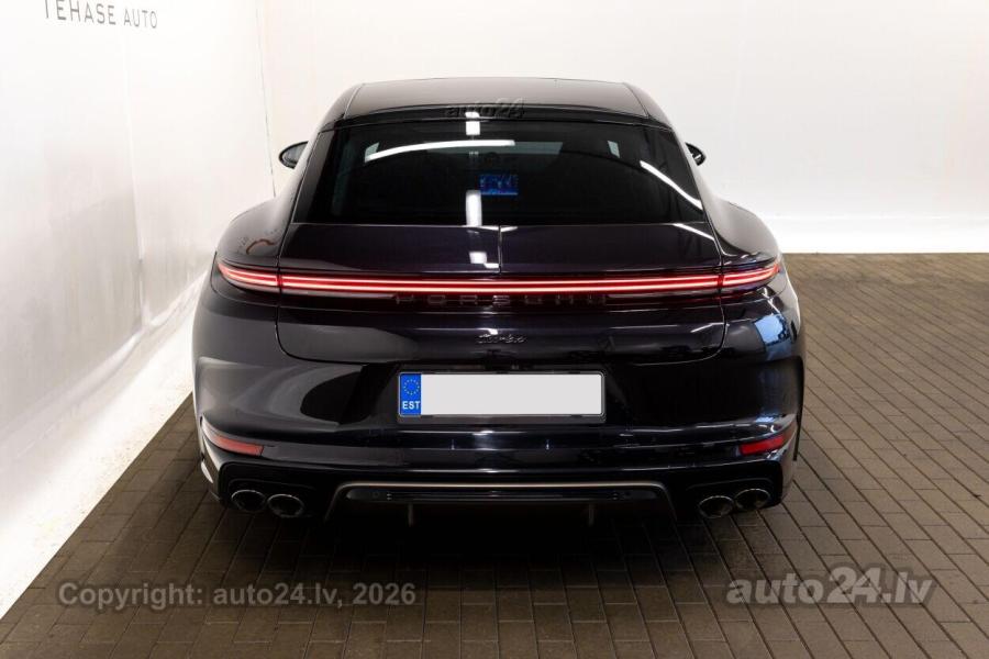 Black Porsche Panamera 2024 in Tartu, with an engine capacity of 4.00 L and mileage of 22 thousand km for 189000 €, photo 5 on AUTOMOTO.COM.LV