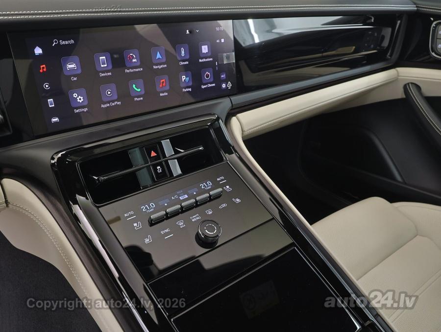 Melns Porsche Panamera 2025 Tallina, ar dzinēja tilpumu 4.00 L un nobraukumu 16 tūkst. km par 188900 €, foto 16 vietnē AUTOMOTO.COM.LV