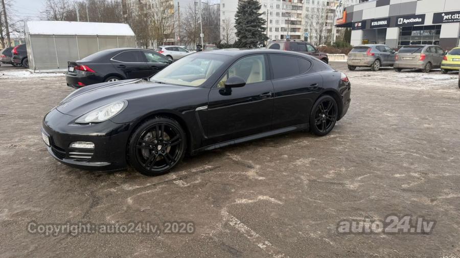 Black Porsche Panamera 2011 in Riga, with an engine capacity of 3.60 L and mileage of 182 thousand km for 16000 €, photo 4 on AUTOMOTO.COM.LV