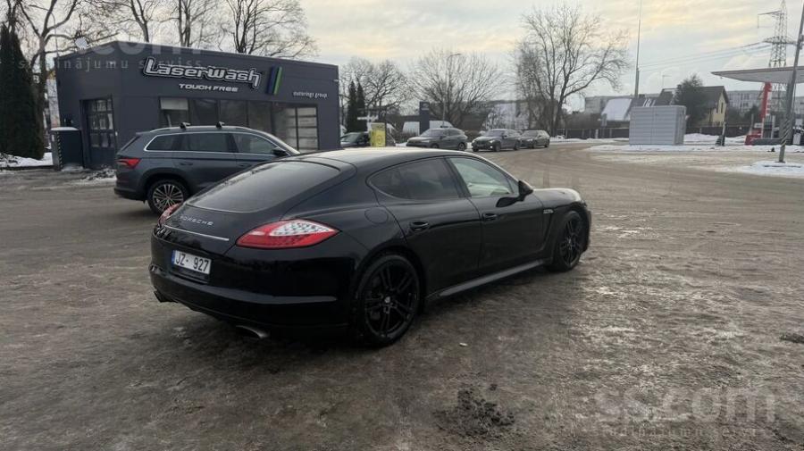 Melns Porsche Panamera 2011 Rīga, ar dzinēja tilpumu 3.60 L un nobraukumu 185 tūkst. km par 15000 €, foto 6 vietnē AUTOMOTO.COM.LV
