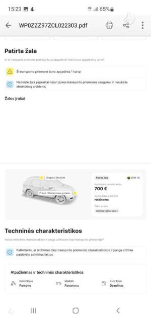 Melns Porsche Panamera 2012 Viļņa, ar dzinēja tilpumu 3.00 L un nobraukumu 267 tūkst. km par 21500 €, foto 41 vietnē AUTOMOTO.COM.LV
