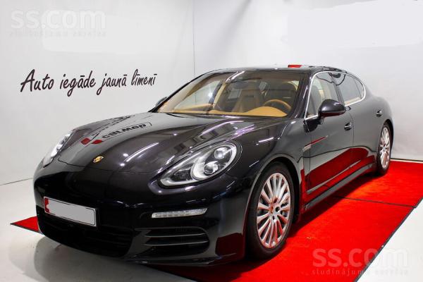 Melns Porsche Panamera 2013 Rīga, ar dzinēja tilpumu 3.00 L un nobraukumu 65 tūkst. km par 28000 €, foto 1 vietnē AUTOMOTO.COM.LV