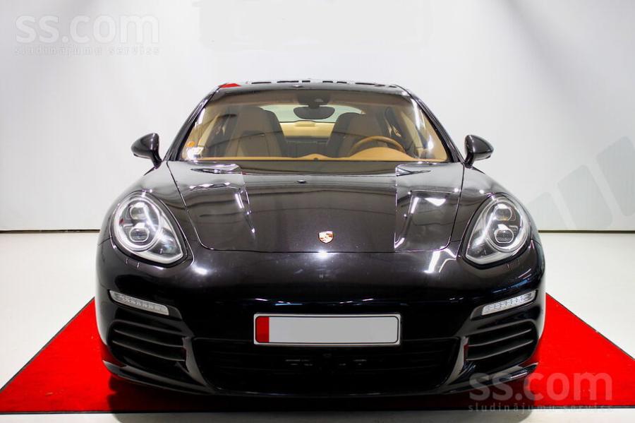 Melns Porsche Panamera 2013 Rīga, ar dzinēja tilpumu 3.00 L un nobraukumu 65 tūkst. km par 43800 €, foto 2 vietnē AUTOMOTO.COM.LV