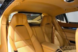 Melns Porsche Panamera 2013 Rīga, ar dzinēja tilpumu 3.00 L un nobraukumu 65 tūkst. km par 43800 €, foto 24 vietnē AUTOMOTO.COM.LV