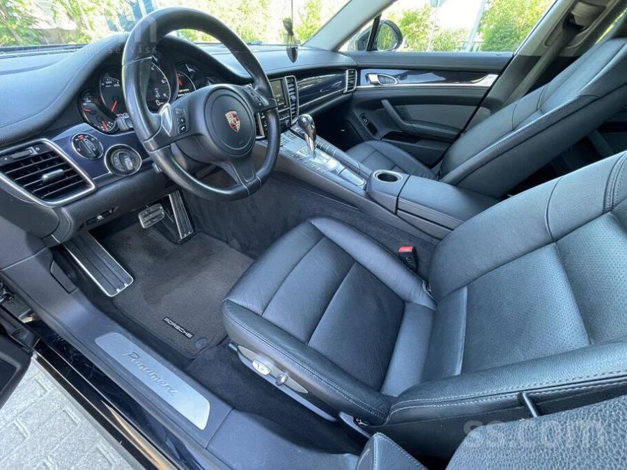 Black Porsche Panamera 2014 in Jurmala, with an engine capacity of 3.00 L and mileage of 0 thousand km for 21450 €, photo 22 on AUTOMOTO.COM.LV