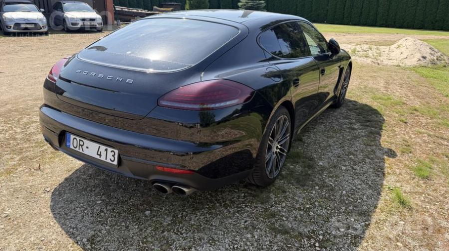 Melns Porsche Panamera 2015 Limbaži, ar dzinēja tilpumu 3.00 L un nobraukumu 188 tūkst. km par 23700 €, foto 5 vietnē AUTOMOTO.COM.LV