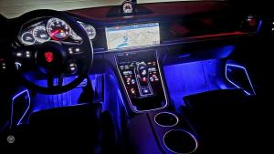 Black Porsche Panamera 2017 in Siauliai, with an engine capacity of 4.00 L and mileage of 225 thousand km for 49600 €, photo 53 on AUTOMOTO.COM.LV