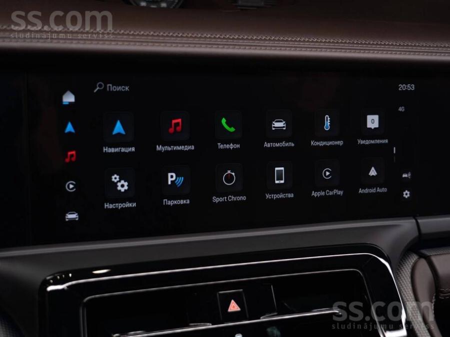 Melns Porsche Panamera 2025 Rīga, ar dzinēja tilpumu 4.00 L un nobraukumu 5 tūkst. km par 151000 €, foto 21 vietnē AUTOMOTO.COM.LV