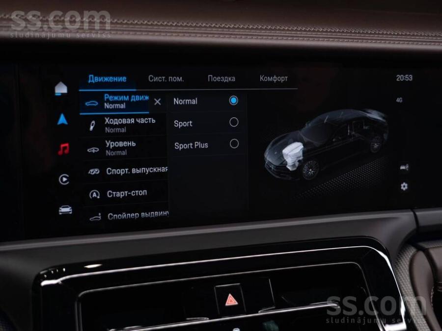 Melns Porsche Panamera 2025 Rīga, ar dzinēja tilpumu 4.00 L un nobraukumu 5 tūkst. km par 151000 €, foto 27 vietnē AUTOMOTO.COM.LV