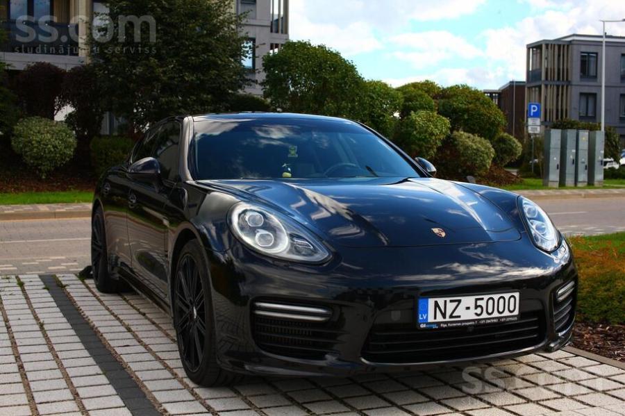 Melns Porsche Panamera 2014 Rīga, ar dzinēja tilpumu 3.00 L un nobraukumu 175 tūkst. km par 19500 €, foto 3 vietnē AUTOMOTO.COM.LV