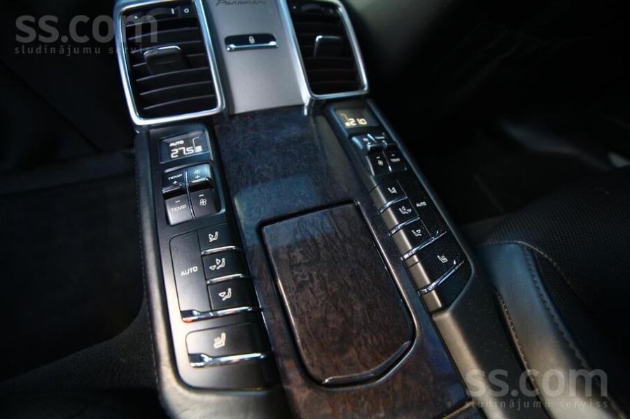 Melns Porsche Panamera 2014 Rīga, ar dzinēja tilpumu 3.00 L un nobraukumu 175 tūkst. km par 19500 €, foto 6 vietnē AUTOMOTO.COM.LV
