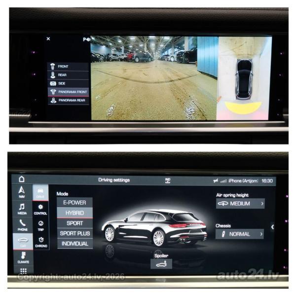 Black Porsche Panamera 2018 in Tallinn, with an engine capacity of 2.90 L and mileage of 119 thousand km for 46900 €, photo 11 on AUTOMOTO.COM.LV