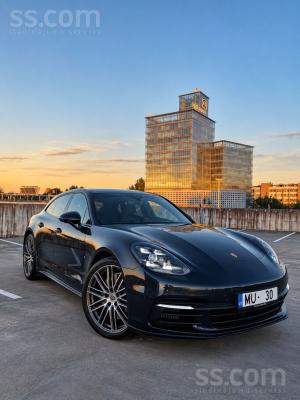 Melns Porsche Panamera 2018 Rīga, ar dzinēja tilpumu 2.90 L un nobraukumu 205 tūkst. km par 36990 €, foto  vietnē AUTOMOTO.COM.LV