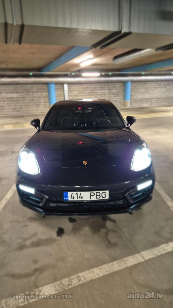 Black Porsche Panamera 2019 in Tallinn, with an engine capacity of 2.90 L and mileage of 138 thousand km for 66000 €, photo 1 on AUTOMOTO.COM.LV