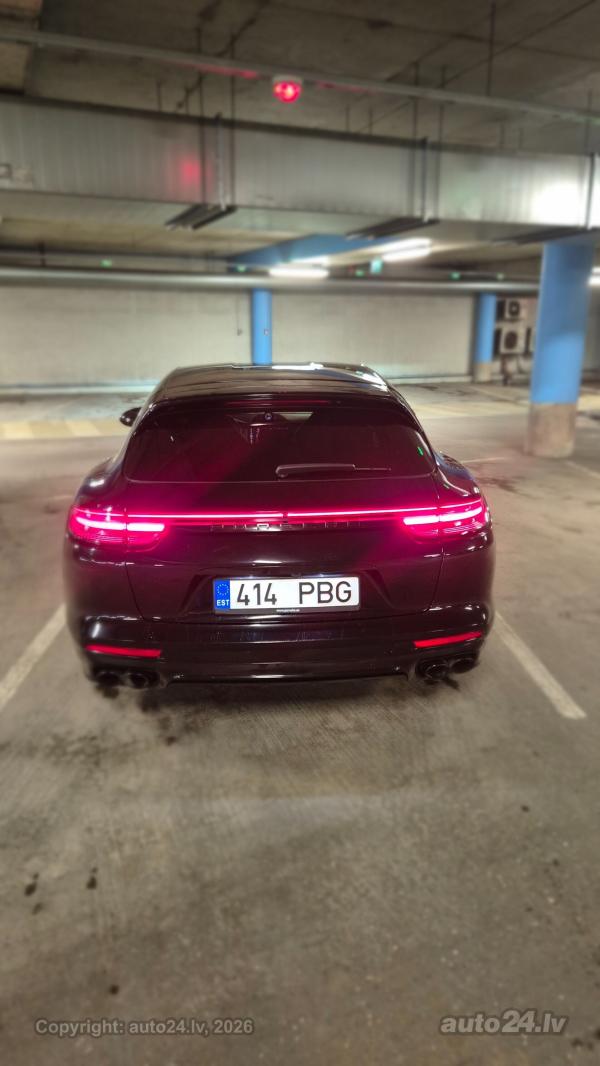Black Porsche Panamera 2019 in Tallinn, with an engine capacity of 2.90 L and mileage of 138 thousand km for 66000 €, photo 3 on AUTOMOTO.COM.LV