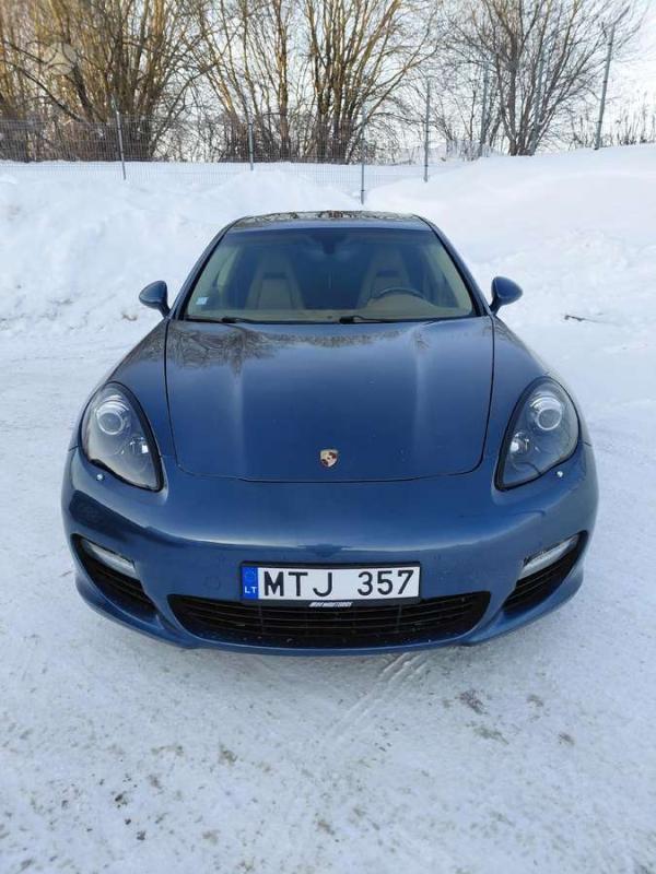 Zils Porsche Panamera 2012 Viļņa, ar dzinēja tilpumu 4.81 L un nobraukumu 228 tūkst. km par 12500 €, foto 5 vietnē AUTOMOTO.COM.LV