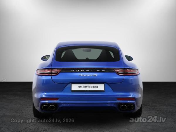 Zils Porsche Panamera 2016 Tallina, ar dzinēja tilpumu 2.90 L un nobraukumu 126 tūkst. km par 49000 €, foto 5 vietnē AUTOMOTO.COM.LV