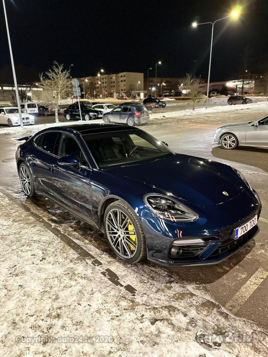 Blue Porsche Panamera 2017 in Tartu, with an engine capacity of 4.00 L and mileage of 101 thousand km for 70700 €, photo 28 on AUTOMOTO.COM.LV