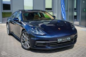 Zils Porsche Panamera 2018 Kauņa, ar dzinēja tilpumu 2.90 L un nobraukumu 97 tūkst. km par 39450 €, foto 4 vietnē AUTOMOTO.COM.LV