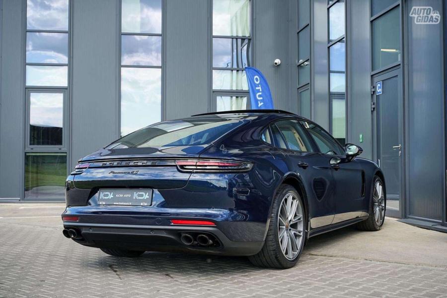 Zils Porsche Panamera 2018 Kauņa, ar dzinēja tilpumu 2.90 L un nobraukumu 97 tūkst. km par 39450 €, foto 12 vietnē AUTOMOTO.COM.LV