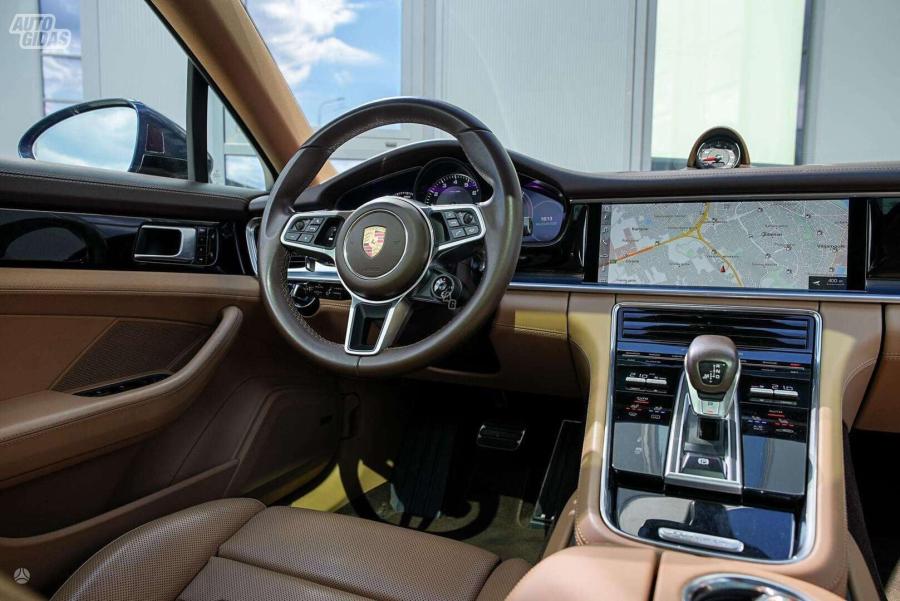 Zils Porsche Panamera 2018 Kauņa, ar dzinēja tilpumu 2.90 L un nobraukumu 97 tūkst. km par 39450 €, foto 20 vietnē AUTOMOTO.COM.LV