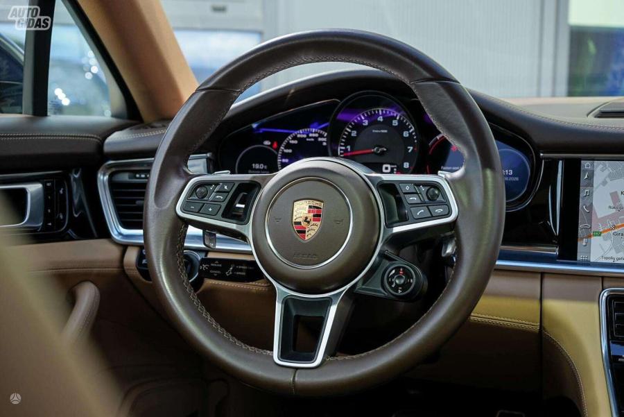 Zils Porsche Panamera 2018 Kauņa, ar dzinēja tilpumu 2.90 L un nobraukumu 97 tūkst. km par 39450 €, foto 21 vietnē AUTOMOTO.COM.LV