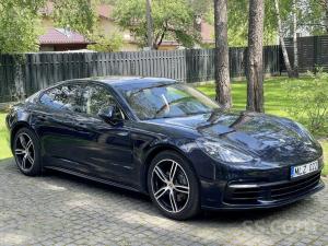 Zils Porsche Panamera 2018 Viļņa, ar dzinēja tilpumu 3.00 L un nobraukumu 72 tūkst. km par 44990 €, foto  vietnē AUTOMOTO.COM.LV