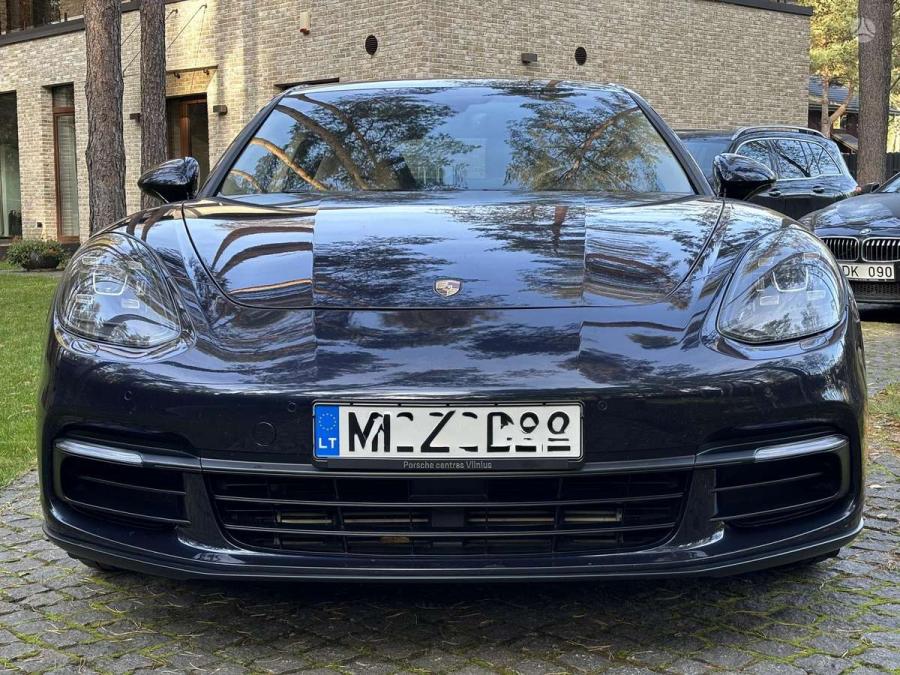 Zils Porsche Panamera 2018 Viļņa, ar dzinēja tilpumu 3.00 L un nobraukumu 75 tūkst. km par 44900 €, foto 12 vietnē AUTOMOTO.COM.LV