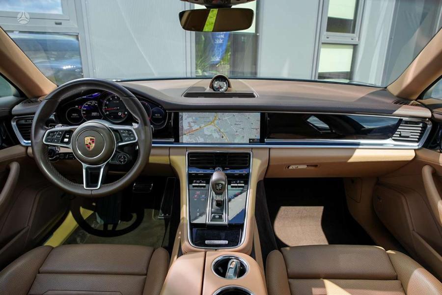 Zils Porsche Panamera 2018 Kauņa, ar dzinēja tilpumu 2.89 L un nobraukumu 97 tūkst. km par 37750 €, foto 19 vietnē AUTOMOTO.COM.LV