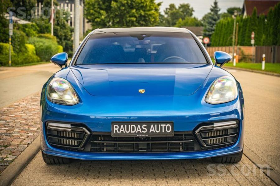 Zils Porsche Panamera 2019 Rīga, ar dzinēja tilpumu 4.00 L un nobraukumu 100 tūkst. km par 56990 €, foto 3 vietnē AUTOMOTO.COM.LV