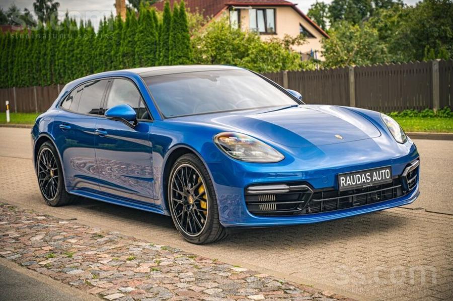 Zils Porsche Panamera 2019 Rīga, ar dzinēja tilpumu 4.00 L un nobraukumu 100 tūkst. km par 56990 €, foto 4 vietnē AUTOMOTO.COM.LV