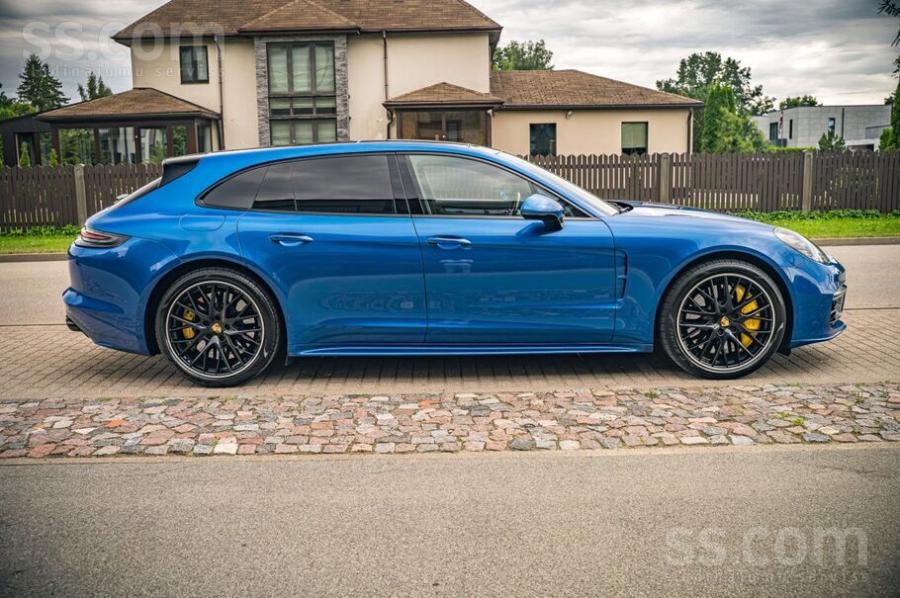 Zils Porsche Panamera 2019 Rīga, ar dzinēja tilpumu 4.00 L un nobraukumu 100 tūkst. km par 56990 €, foto 5 vietnē AUTOMOTO.COM.LV