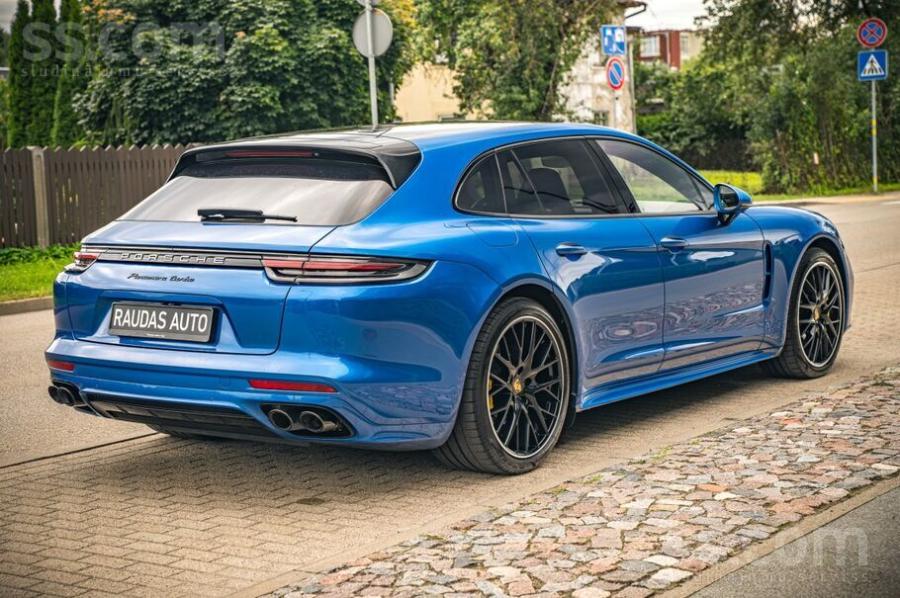 Zils Porsche Panamera 2019 Rīga, ar dzinēja tilpumu 4.00 L un nobraukumu 100 tūkst. km par 56990 €, foto 6 vietnē AUTOMOTO.COM.LV